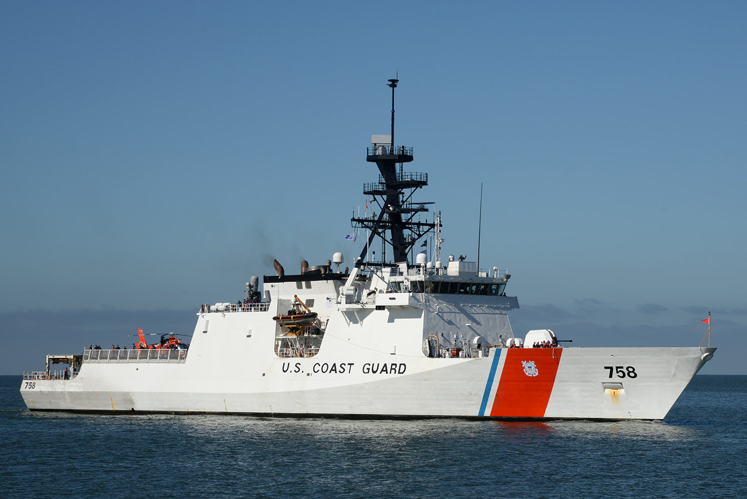 USCGC Stone WMSL-758 L91cm Ship Model – OMHVN